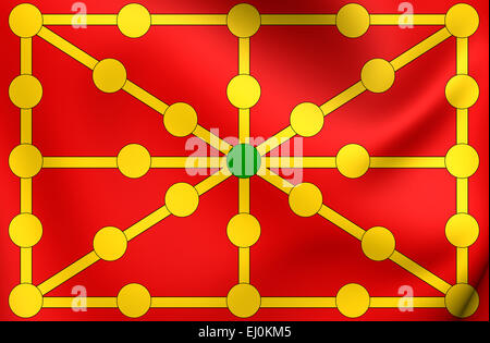 Flag Of Navarre Stock Photo - Alamy