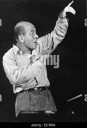 EUGENE ORMANDY (1899-1985) Hungarian conductor about 1970 Stock Photo ...