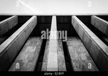 Pillars of the James Madison Building at the Library of Congress, in ...