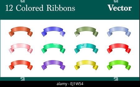 A set of twelve colorful classical banners Stock Vector Image & Art - Alamy