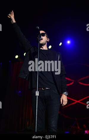 MKTO performs at the Demi Lovato: World Tour concert at American ...