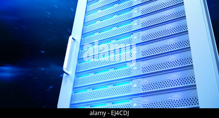 Composite image of server tower Stock Photo - Alamy