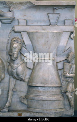 Roman Empire. Rotary mill. Museum of the History of Catalonia ...