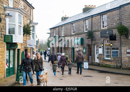 Bakewell Village Market Town Peak District Derbyshire UK Stock Photo ...