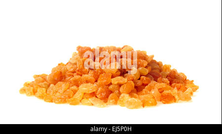Golden raisins over white Stock Photo - Alamy