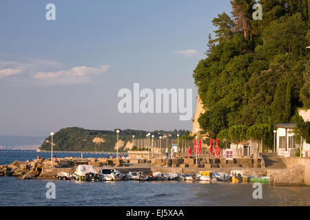 Bay of Fiesa, Piran, Istria, Adria, Slovenia Stock Photo - Alamy