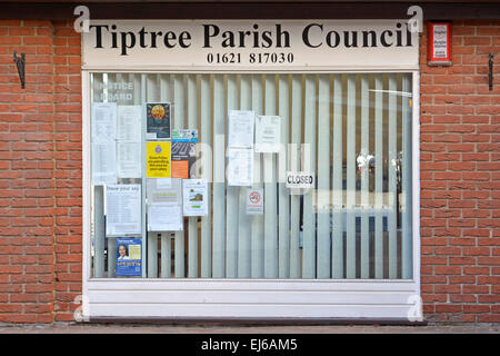 Tiptree in Essex UK - Village sign Stock Photo - Alamy