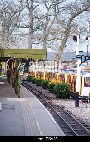 mini railway at longleat Stock Photo - Alamy