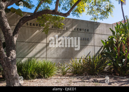 Seaver Science Center at Pomona College in Claremont California Stock ...