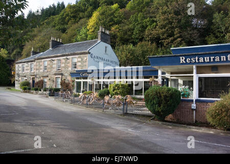 The Cairnbaan Hotel at Crinan Canal near Lochgilphead Argyll Scotland ...