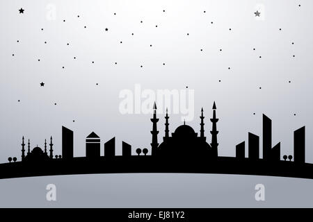 Vector City Landscape Istanbul Stock Photo - Alamy