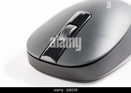A closeup shot of a computer mouse on a plain background Stock Photo ...
