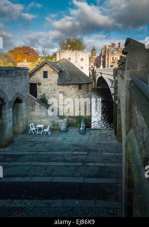 North Street Postern Tower with Lendal Tower in the background, Part of ...