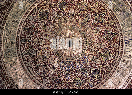 Interior ceiling, Bagh e Alam ka Gaumbad. Tomb of Shaikh Shihab ud-din ...
