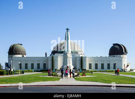 Griffith Observatory Observatorium, Griffith Park, Hollywood Hills, Los ...