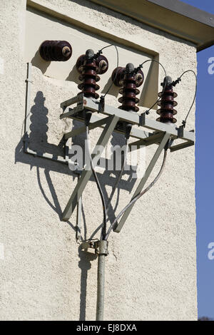 Electricity sub station Stock Photo - Alamy