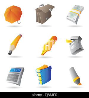 Icons for personal items Stock Photo - Alamy