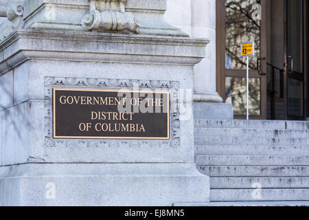 John A Wilson Building Washington DC Stock Photo - Alamy