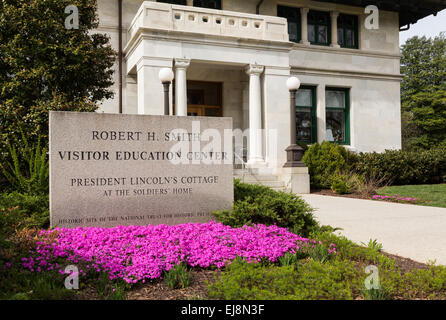 President Lincoln Cottage in Washington DC Stock Photo - Alamy