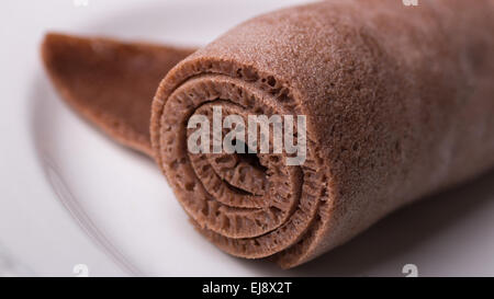 Roll of Injera Stock Photo - Alamy