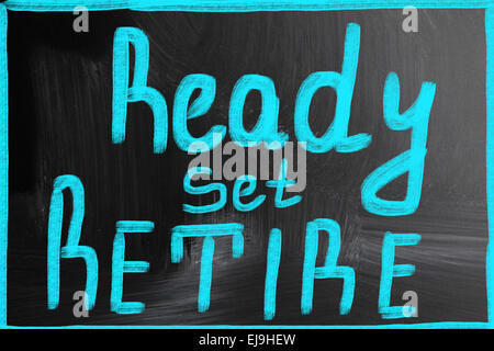 Ready, set, retire Stock Photo - Alamy