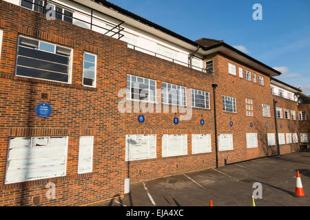 Exterior / outside the former Thames Television and Pinewood studios at ...