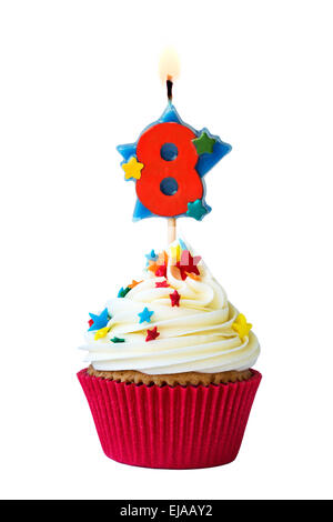 birthday cake, 8, birthday cakes, eight Stock Photo - Alamy