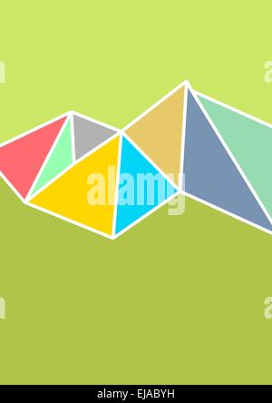 Abstract flat tech concept background. Vector design Stock Photo - Alamy