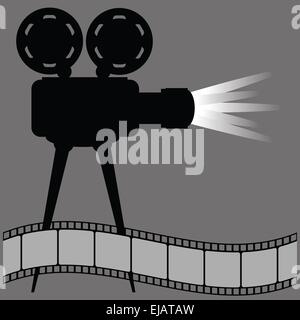 an ancient movie projector Stock Photo - Alamy