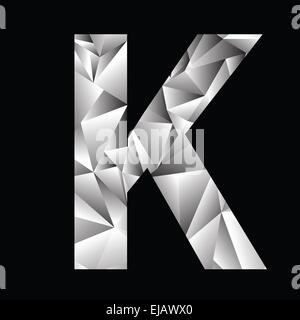 Crystal Letter - A Stock Photo - Alamy