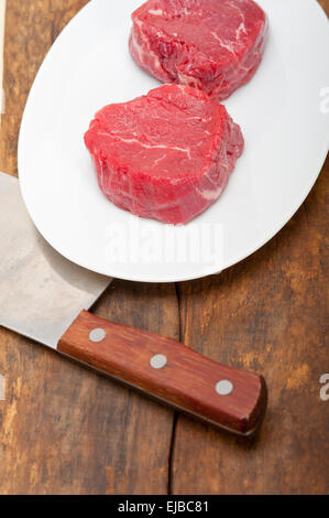 raw beef filet mignon Stock Photo - Alamy