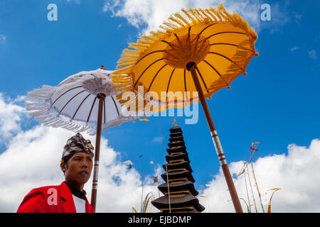 Balinese security guards Pecalang, Bali Stock Photo - Alamy
