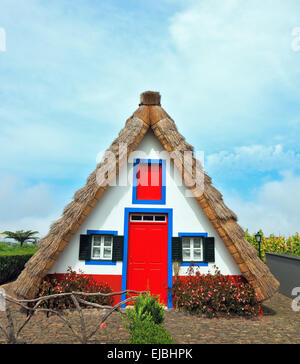 Red door and window Stock Photo - Alamy