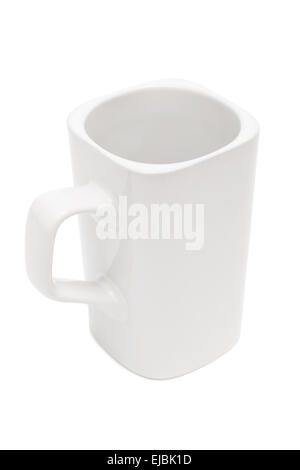 White coffee in a mug on dark wooden background Stock Photo - Alamy