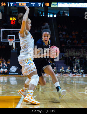 March 23, 2015: Brianna Kiesel #3 of the Pittsburgh Panthers brings the ...