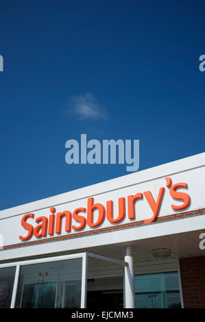 Sainsbury's Store in Attleborough Norfolk Stock Photo - Alamy