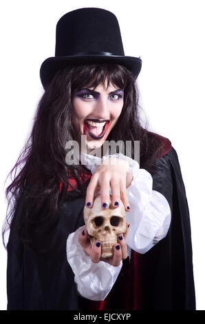 Satan halloween concept isolated on white Stock Photo - Alamy