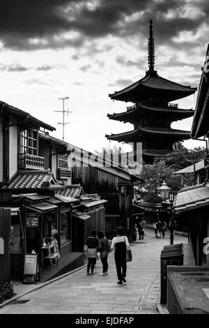 Toji Temple, a Historic Buddhist temple with a 5-story wooden pagoda at ...
