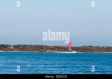 Range marker aid to navigation shows where vessel is relative to the ...