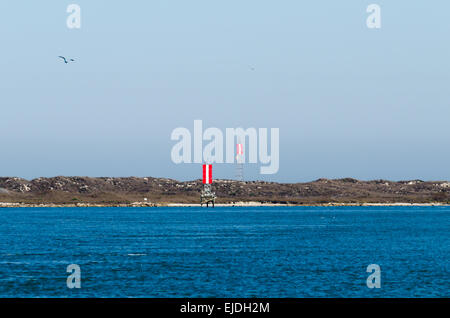 Range marker aid to navigation shows where vessel is relative to the ...