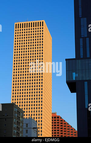 Skyscrapers on Poydras Street, Central Business District, New Orleans ...