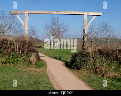 Landkey Millennium Green, Devon, UK Stock Photo - Alamy
