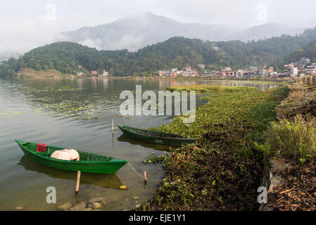 Lakeside in Pokhara, Nepal Stock Photo - Alamy