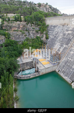 Hydroelectric Dam in La Alcarria, Sacedon, Guadalajara, Spain Stock ...