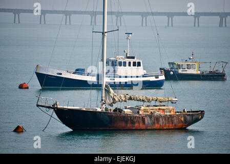 Rio tinto jetty Holyhead Harbour Anglesey North Wales Uk Stock Photo ...