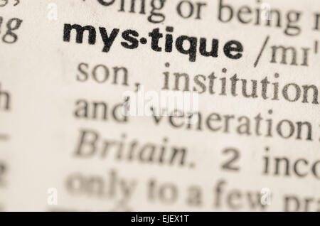 Definition of word charisma in dictionary Stock Photo - Alamy