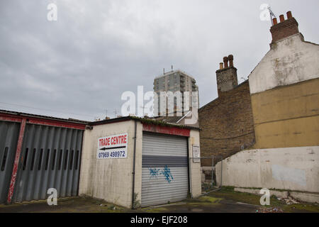 Run down areas of Ramsgate, Kent, South Thanet, England, UK English ...
