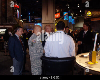 GEN. Gordon R. Sullivan, U.S. Army chief of staff, center, stands by as ...