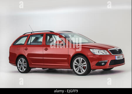 2010 Skoda Octavia VRS Estate Stock Photo - Alamy