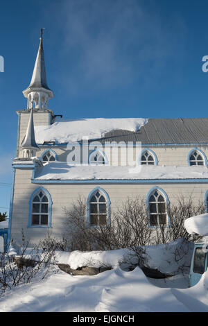 Indigenous community, Northern Quebec, Canada Stock Photo - Alamy